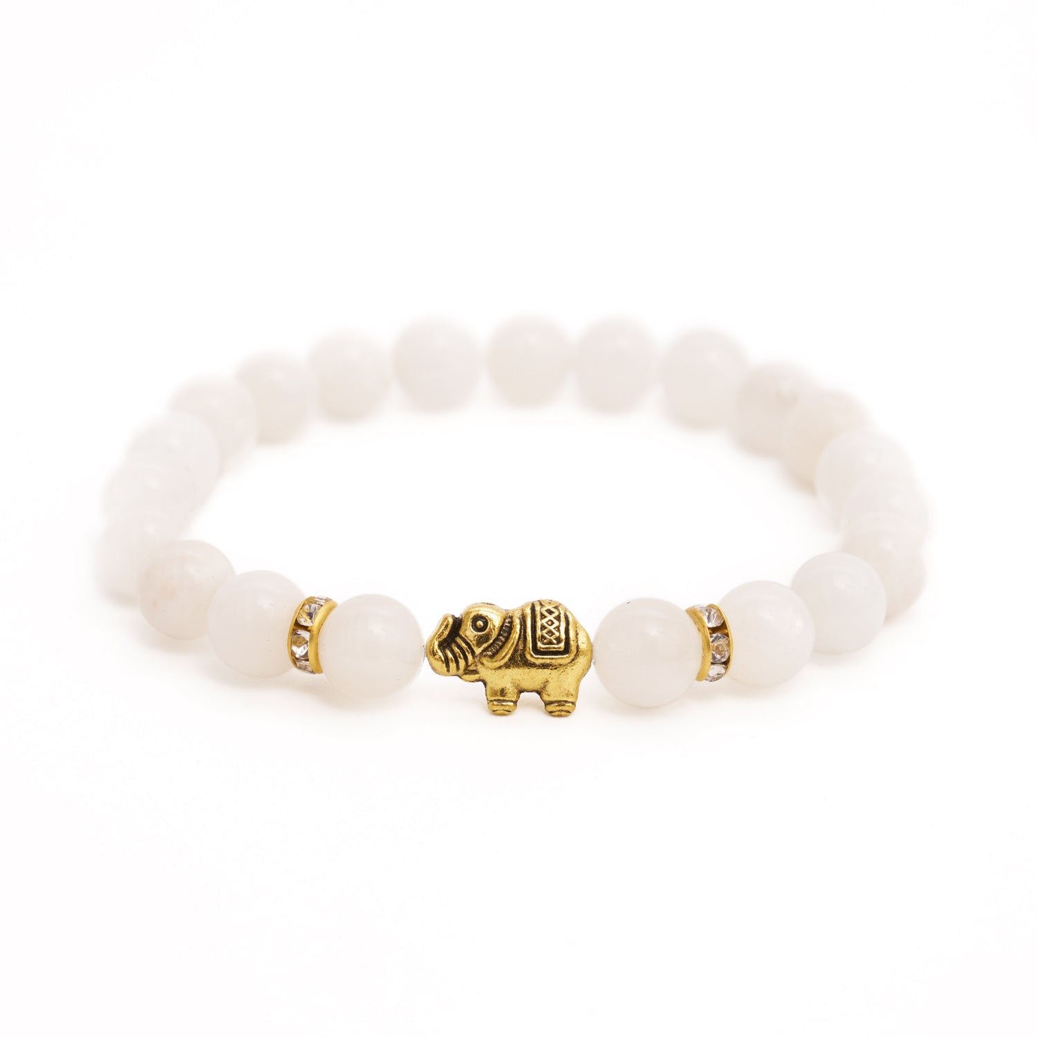 Moonstone Elephant Pearl Bracelet | BERGERLIN
